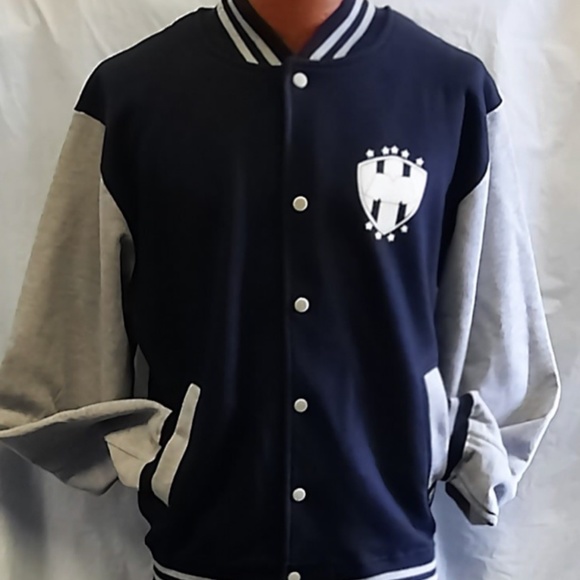 just Hoods | Jackets & Coats | New Rayados De Monterrey Varsity Jacket ...